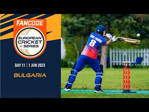 🔴 FanCode ECS Bulgaria, 2023 | Day 11 | T10 Live Cricket | European Cricket