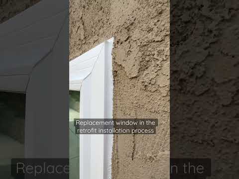 Retrofit Window Installed in Sacramento #replacementwindows #vinylwindows #anlinwindows