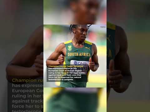 Olympic Champion Semenya 'Elated' After Ruling In Testosterone Case #olympics #athletics #olympic