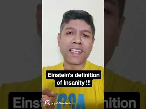 Einstein's definition of Insanity!!!