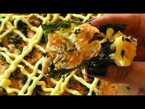 THE EASIEST BAKED SALMON-KANI SUSHI | QUICK AND EASY RECIPE | SHIELA MARIEโS KITCHEN