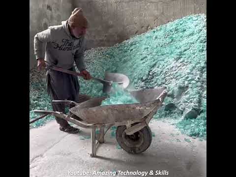 Manufacturing process of silicone from crystals || How to make silicone