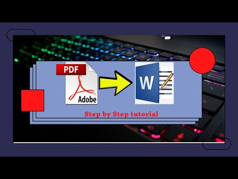 How to Convert PDF to Word Document | Free and No Software | Without Losing Format