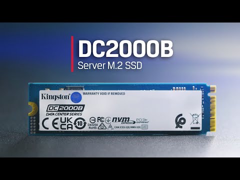 Server SSD with hardware-based power loss protection – Kingston DC2000B SSD