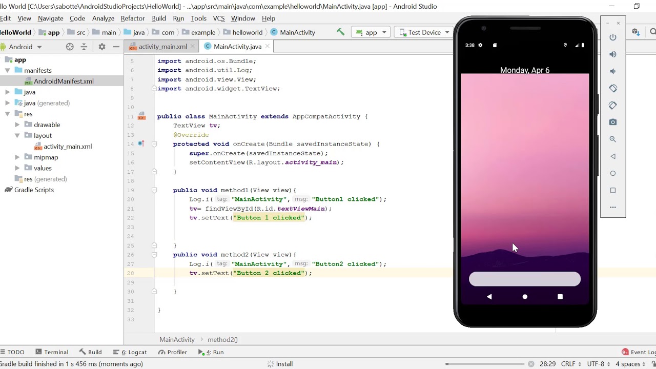 How To Control Android TextView Attributes From Java