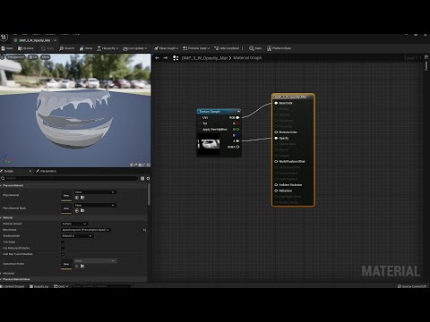 Showing Alpha Channel Transparency in Unreal