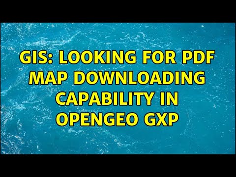 GIS: Looking for PDF map downloading capability in OpenGeo GXP (3 Solutions!!)