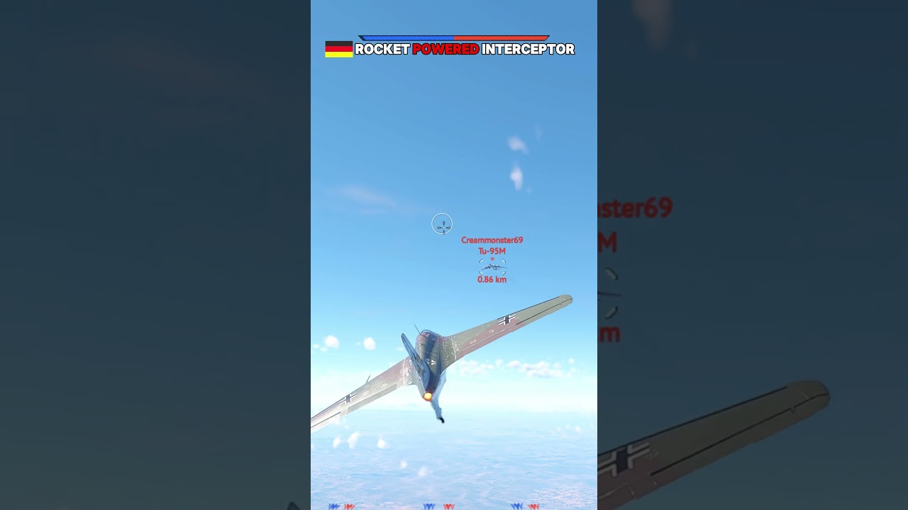 M163 Komet intercepting a Nuclear Bomber...