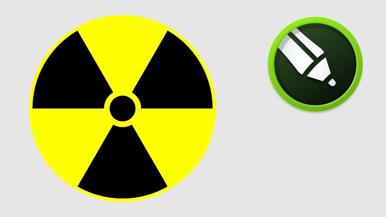 Hazard Symbol in Coreldraw
