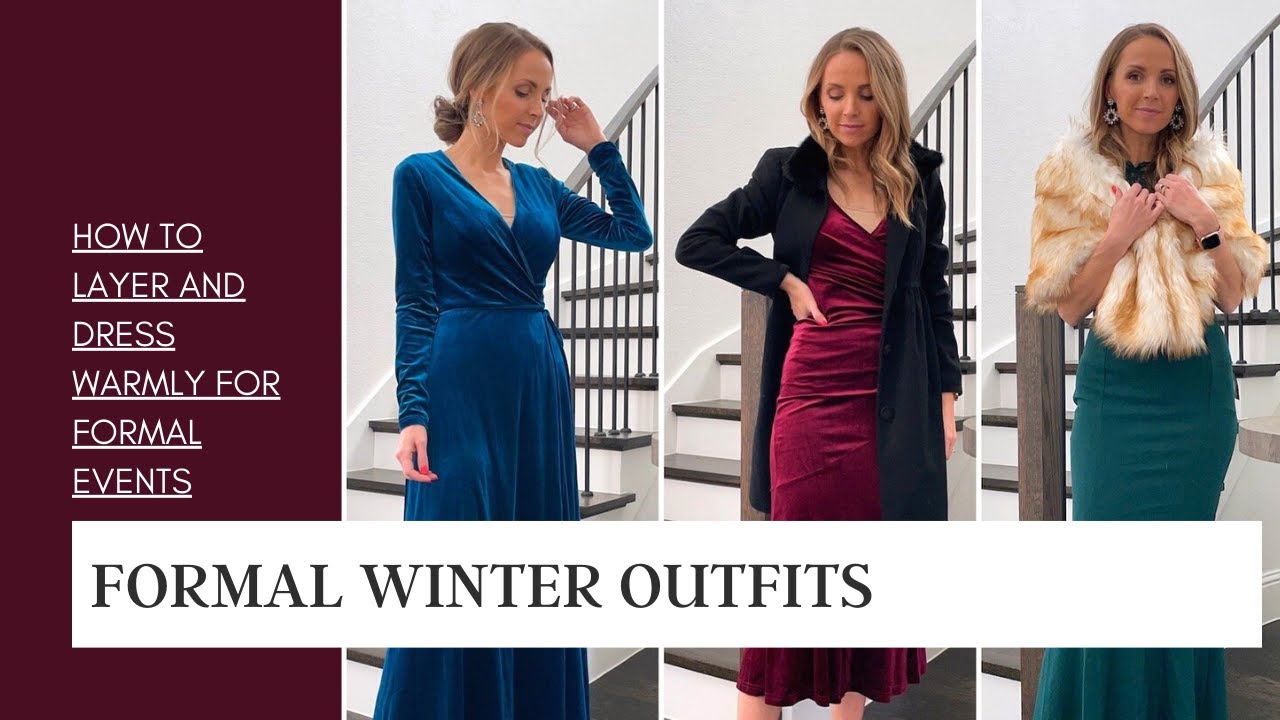 Formal Winter Outfits
