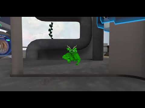 Steam Community :: Video :: Crawling green humanoid reindeer in VRChat