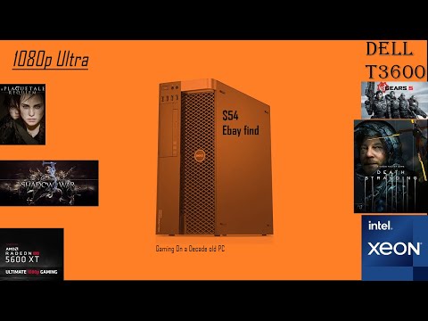 Upgrading our oldest workstation. Dell T3600 + 5600XT can it game well?