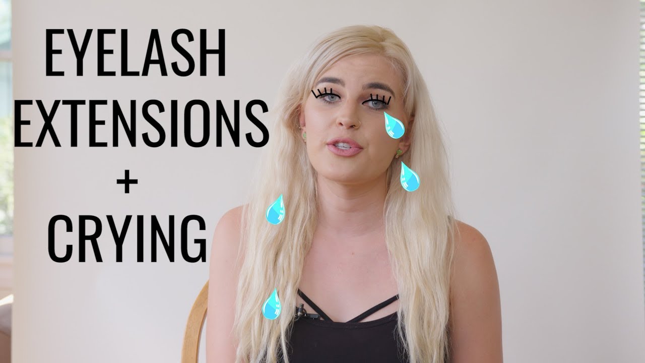 Can you wear eyelash extensions if you cry a lot? | Christina Tried Her Best | HelloGiggles