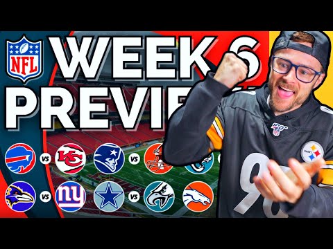 Giving our Picks for Every NFL Week 6 Game!