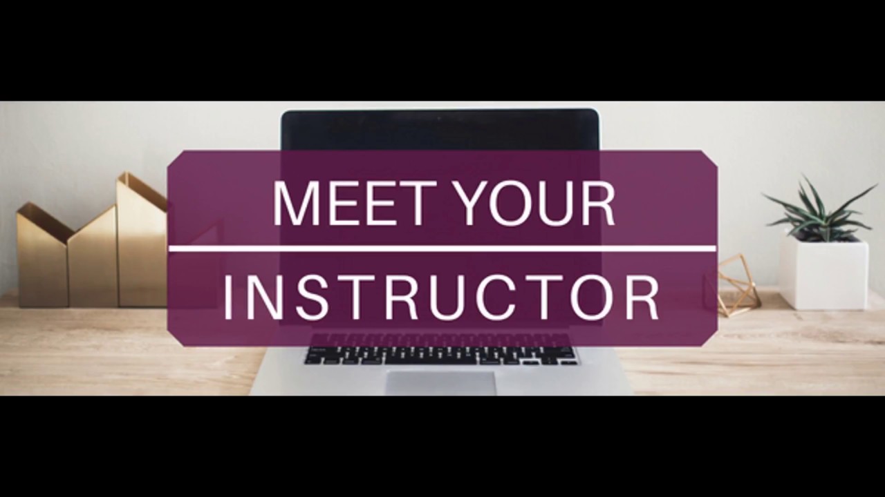 Meet Your Instructor - Audrey Boyle