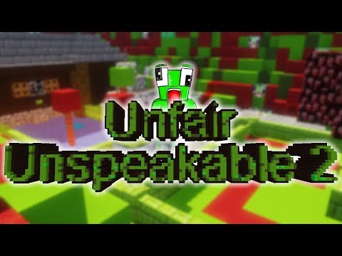 UNFAIR UNSPEAKABLE 2 v1.1 Minecraft Map