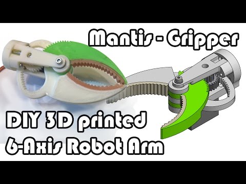 Most Elegant Diy Arm, Gripper With Stl Files I've Seen - Questions ...
