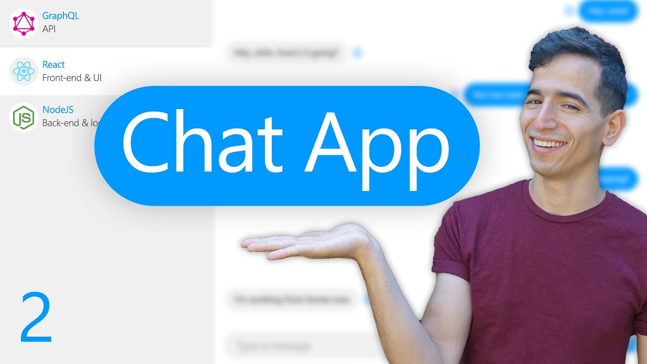 Build a Chat app with NodeJS, React & GraphQL #2 Apollo server & Database connection