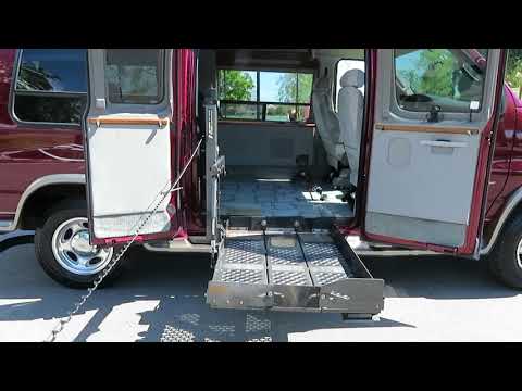 2007 Ford Handicap Wheelchair Van Mobility Works Conversion