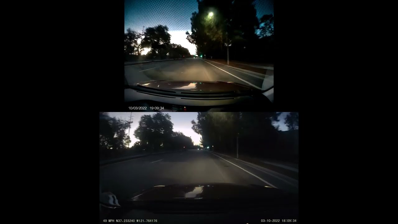 Vantrue E2 (top) vs VIOFO A129 5 4k