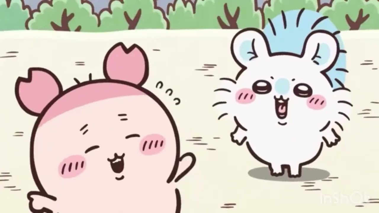chiikawa screaming squirrel