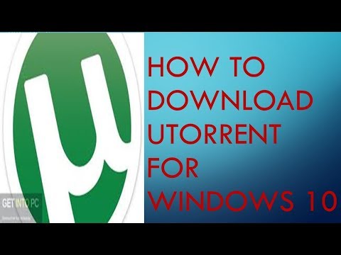 How To Download UTORRENT FOR FREE! for Windows 10/8/7