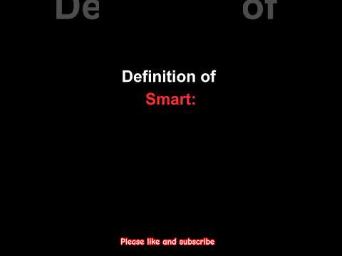 Definition of Smart | English word meanings #smart #definition #english #dictionary #learn #language