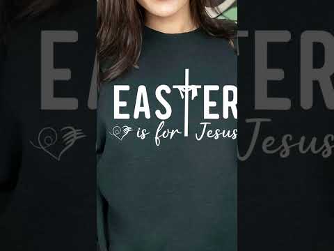 Easter Is For Jesus SVG PNG, Christian Easter Svg, Faith Svg, Easter Shirt Svg, Happy Easter Svg,