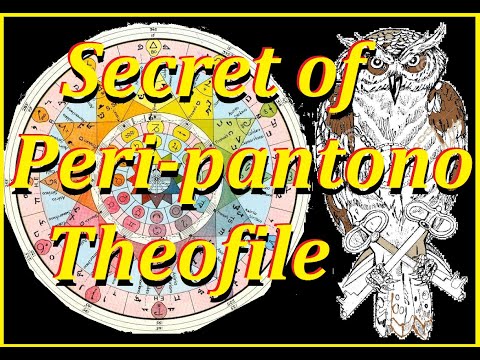 Ancient Knowledge of the Pharisees. Secret Knowledge of the Peri-Panton-ono-Theofile. Ancient Greek.