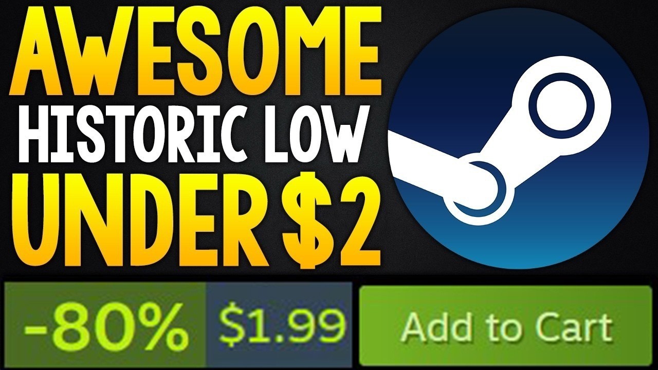 AWESOME NEW HISTORIC LOW STEAM GAME DEAL UNDER $2 + NEW STEAM SALE AND MORE GREAT DEALS!