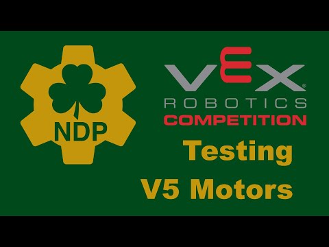 Testing your VEX V5 Motors with Kippis from NDPRobotics