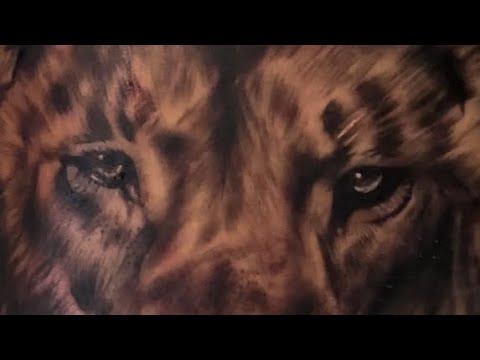 “Lion Tattoo Reveal: Symbol of Strength and Courage”