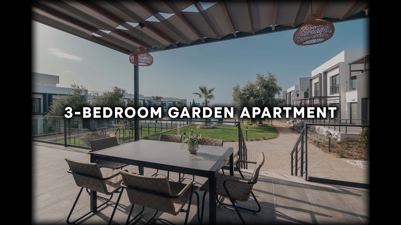 PALM GARDEN 3-bedroom Garden Apartment | EMPERIA #emperia #emperiastyle #northcyprus