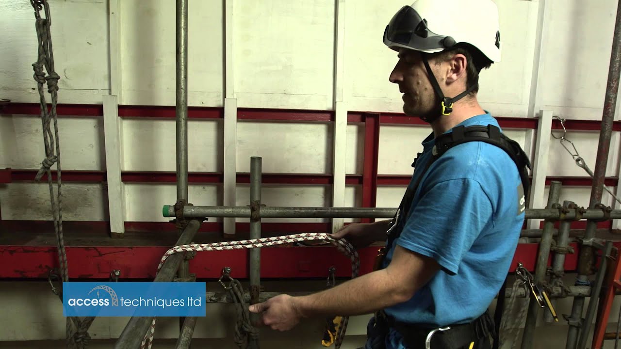 Rigging for rescue. Irata Level 3 Access Techniques Ltd