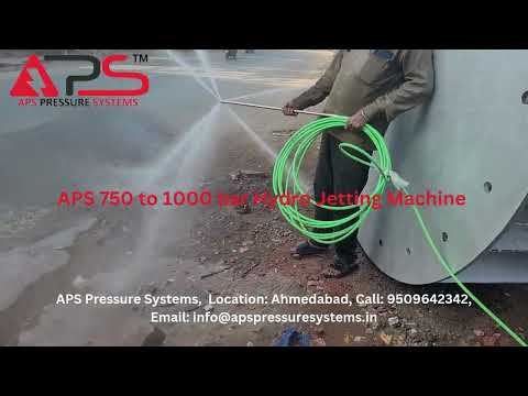 APS Pressure Systems - Manufacturer of Hydro Jetting Machine & High Pressure Washer from Ahmedabad