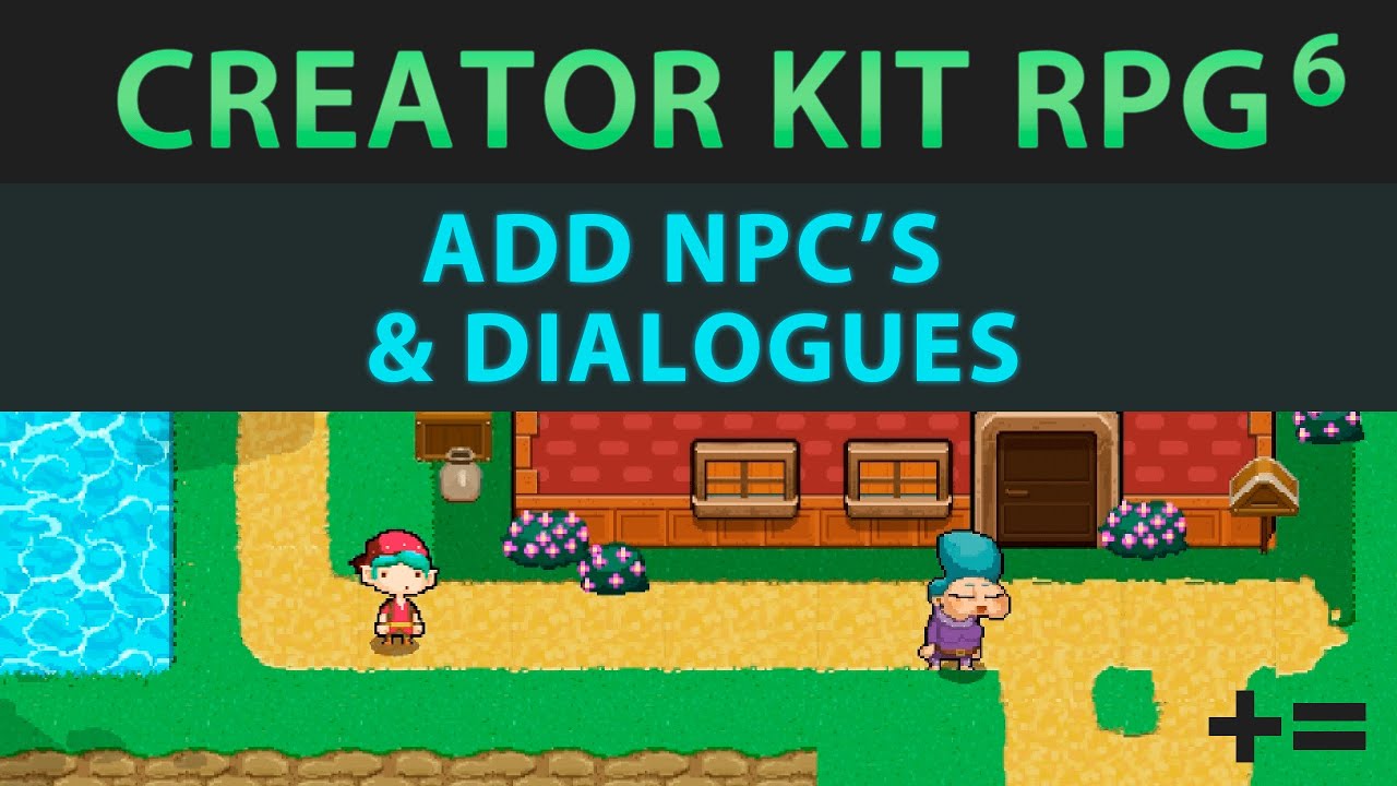 Creator Kit: RPG [UNITY] #6 How to Add NPC's and Dialogues With Multiple Options