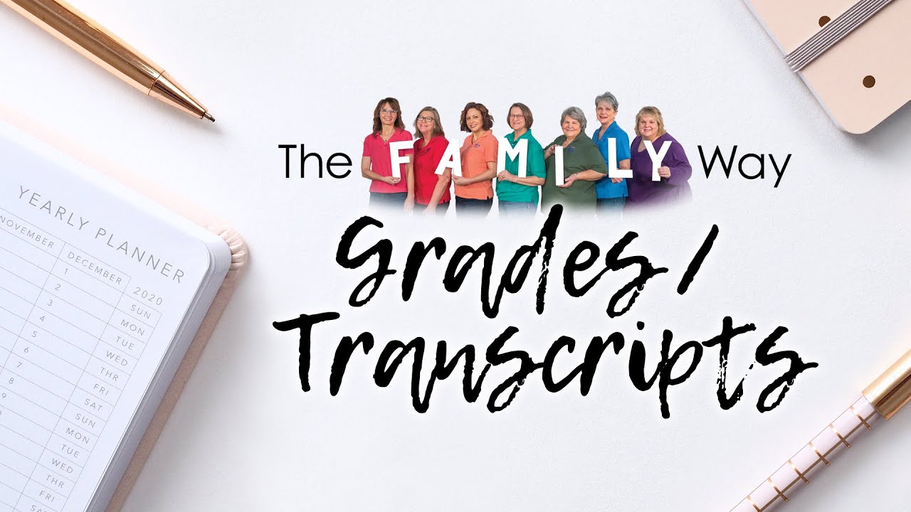 Grades & Transcripts - Homeschool Definition Series