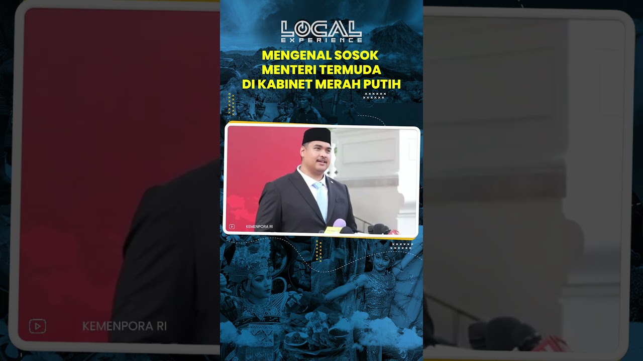 Mengenal Sosok Menteri Termuda dan Berusia 34 Tahun di Kabinet Merah ...