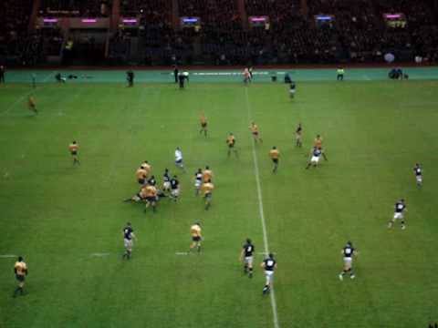 Chris Paterson Drop Goal (SCO-AUS, 21.11.09)