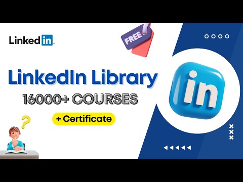 LinkedIn Learning Library | 16000+ Courses with Certificate | How to Get Lifetime Access | #linkedin