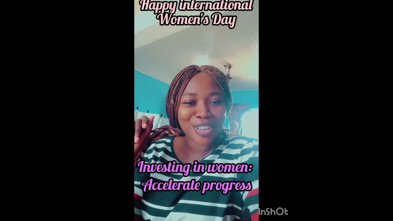 Investing in women: Accelerate progress . Happy women