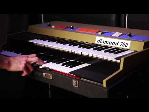 *Very Rare* CRB Diamond 700 Combo Organ | Italian Analog | Reverb
