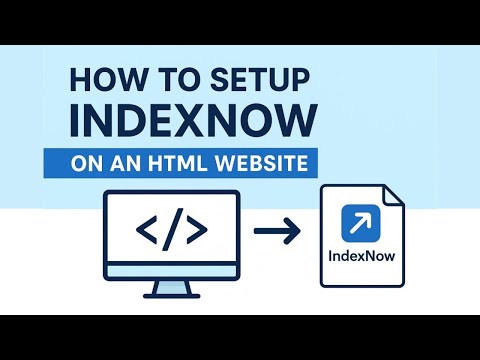 How Can You Get Your HTML Site Indexed in Minutes?