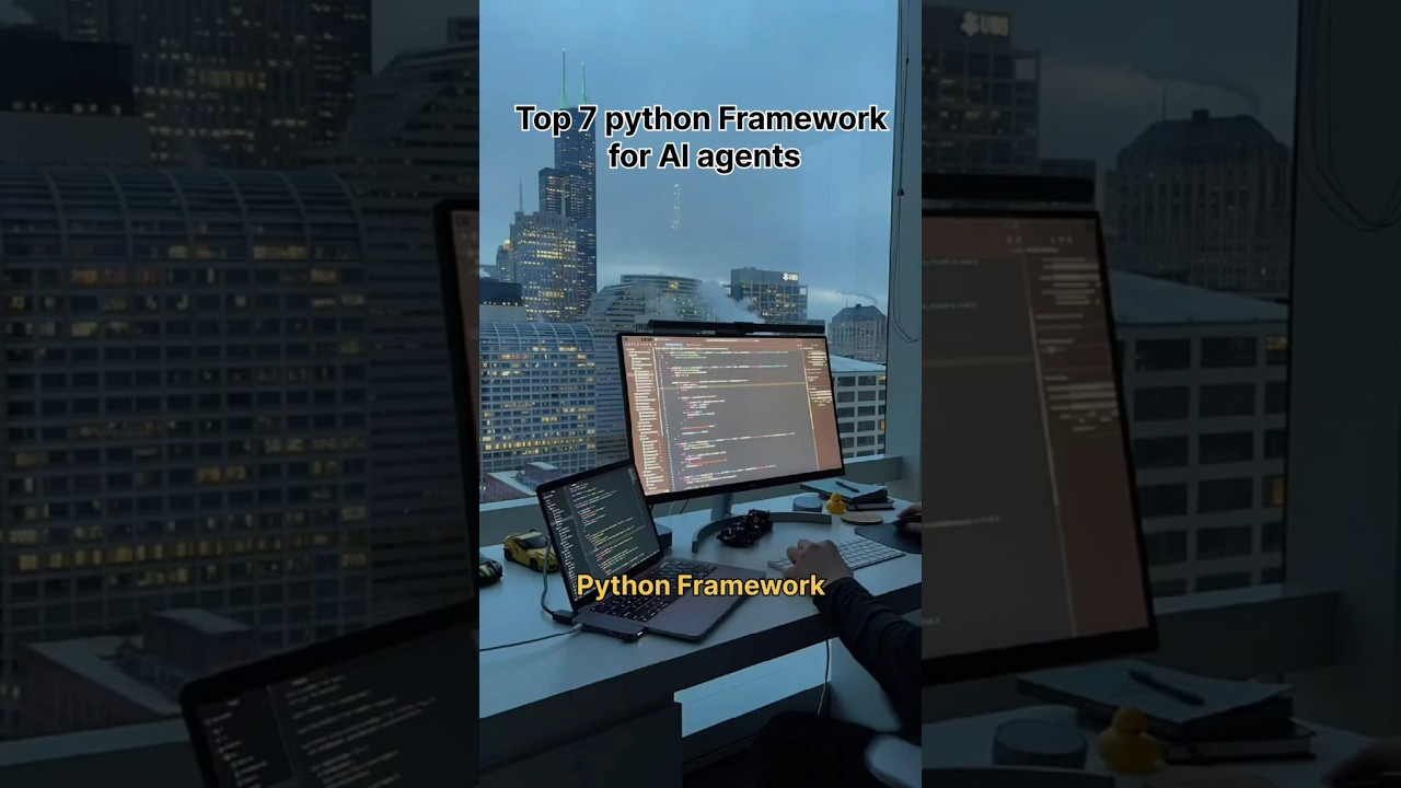 Python Framework for AI agent 😍 #python #framework #ai #aiagents