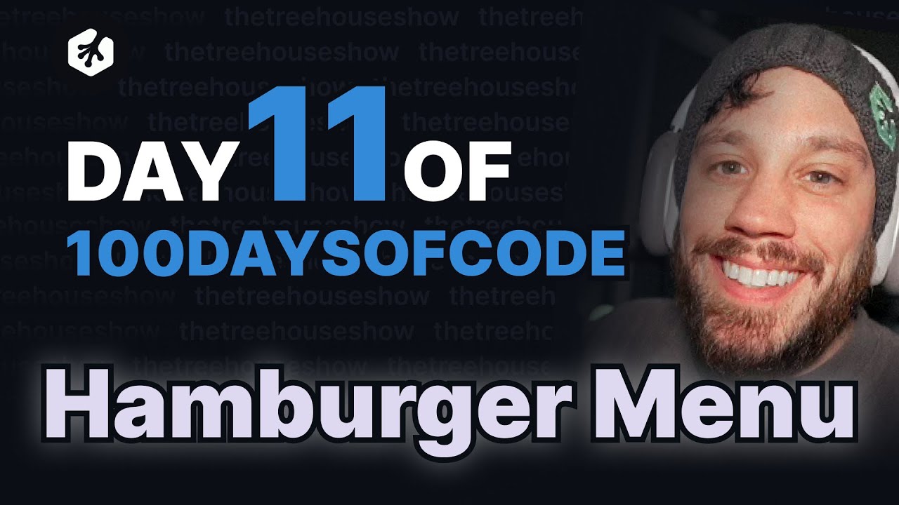 Day 11: Hamburger Menu in React