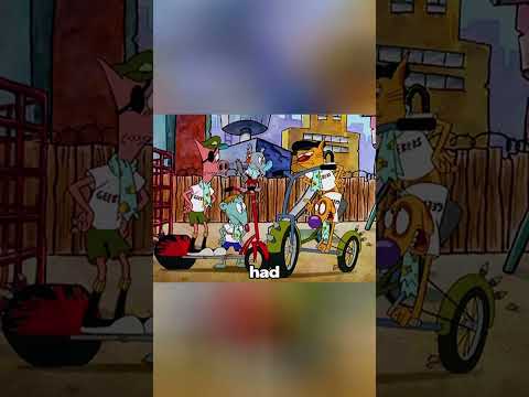The CatDog became the new bullies #fpy #film #movie #shorts #animation #catdog