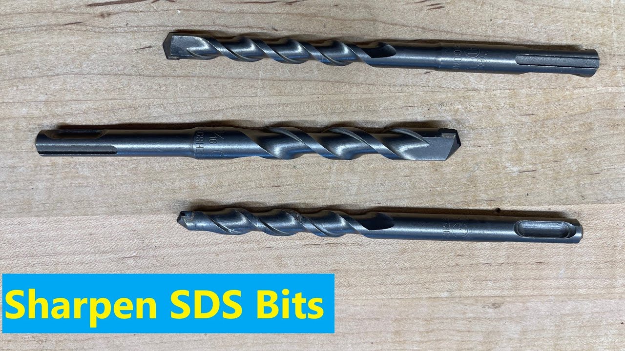 Sharpen SDS Drill Bits Simple Steps