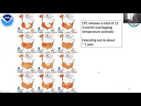 NOAA Climate Prediction Center Outlooks