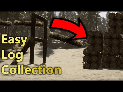 Easiest Way To Collect Logs For Your Base In Sons Of The Forest
