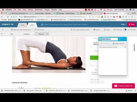 How to Scrape Groupon for Facebook Ad Clients